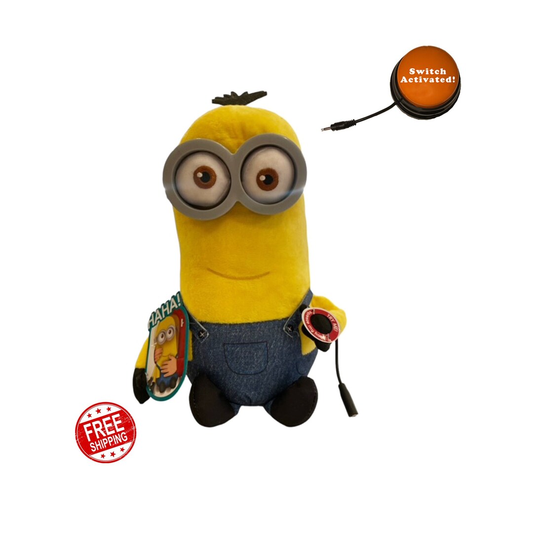 Switch Adapted Minion: Laugh & Giggle Kevin Plush - Etsy