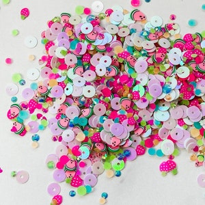 Rhinestone Sequin Mix “strawberry & Watermelon Surprise ...
