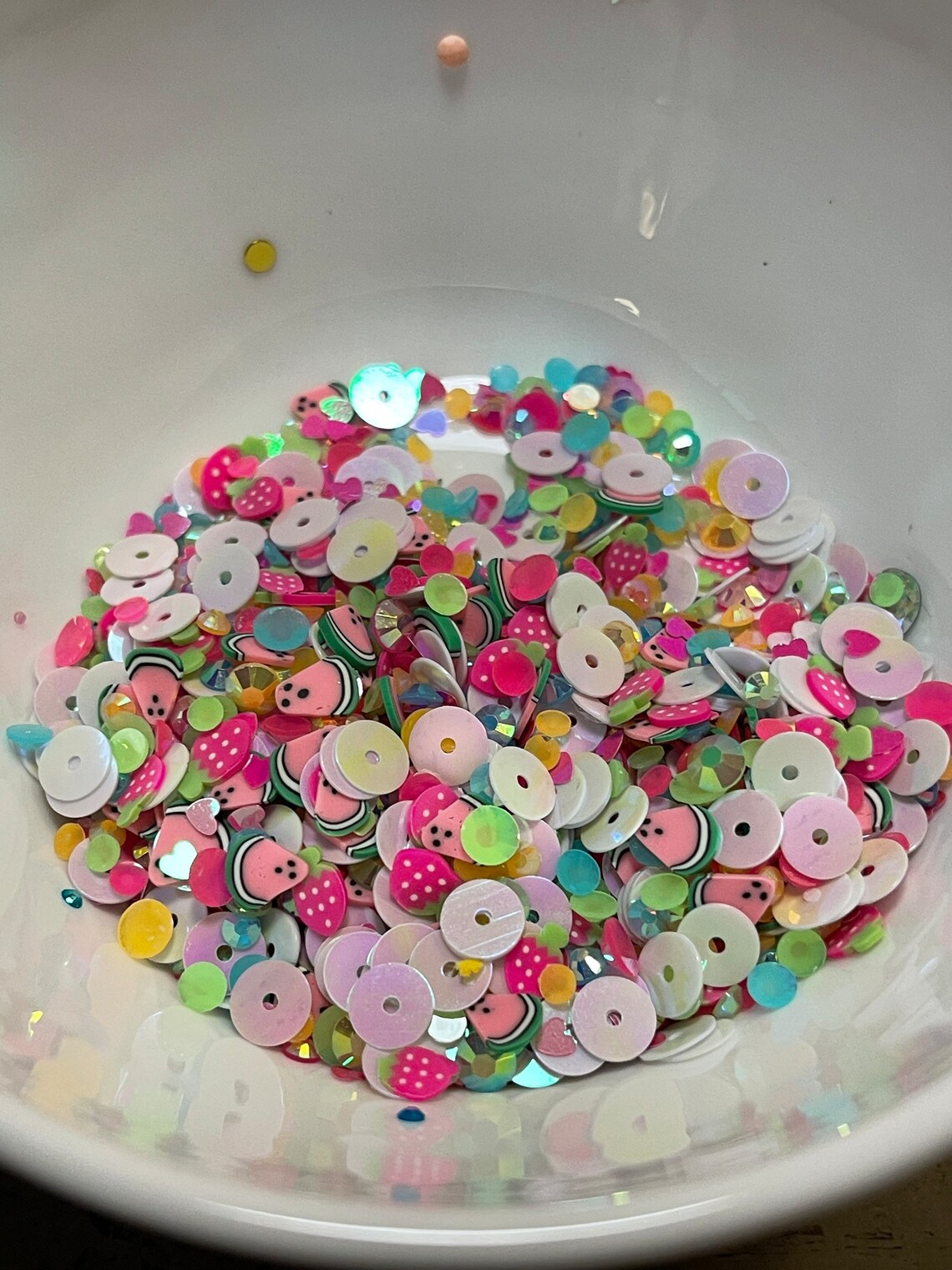 Rhinestone Sequin Mix “strawberry & Watermelon Surprise ...