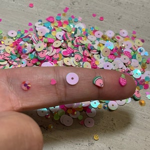 Rhinestone Sequin Mix “strawberry & Watermelon Surprise ...