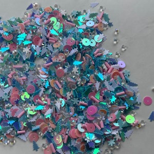 Christmas Rhinestone Sequin Mix “holiday Winter” | Cute Mix ...