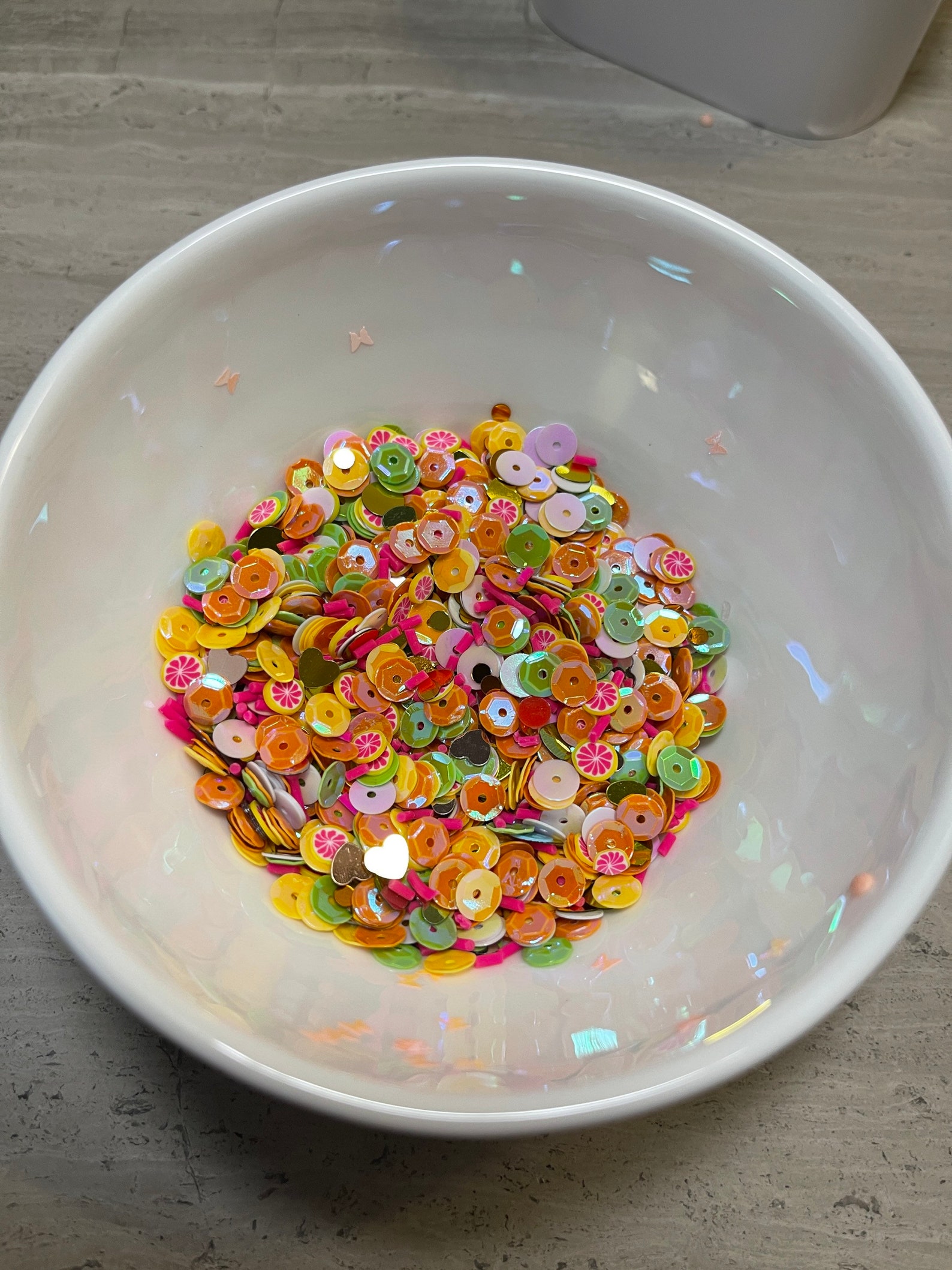 Rhinestone Sequin Mix “sweet Fruit Salad” | Embellishments | - Etsy
