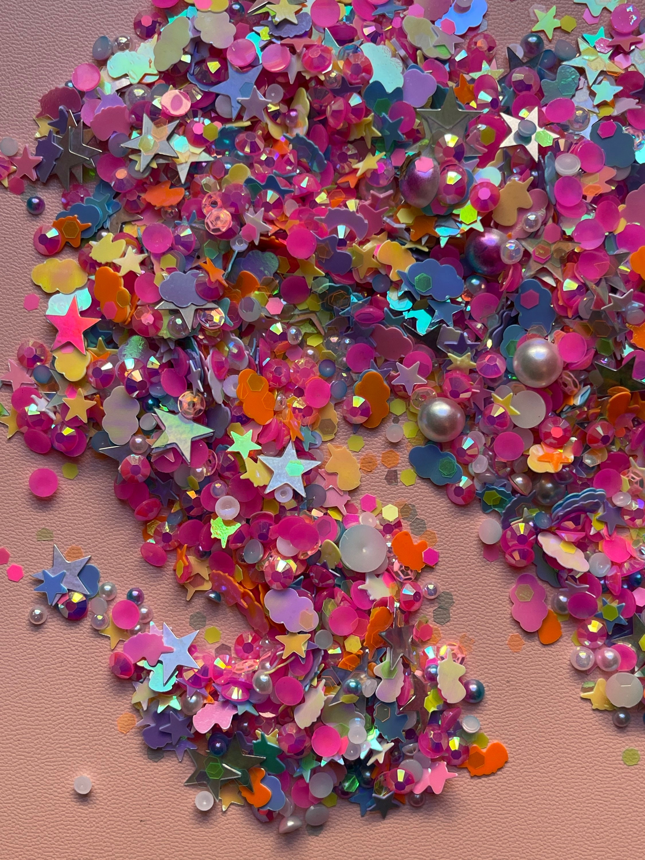 Rhinestone Sequin Mix “sweet Unicorn” | Cute Mix - Etsy