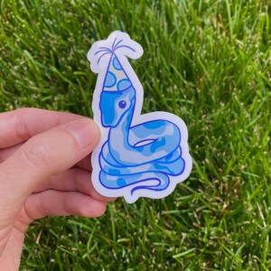 Birthday Snakes Sticker / 2in Waterproof Sticker / Weatherproof Sticker ...