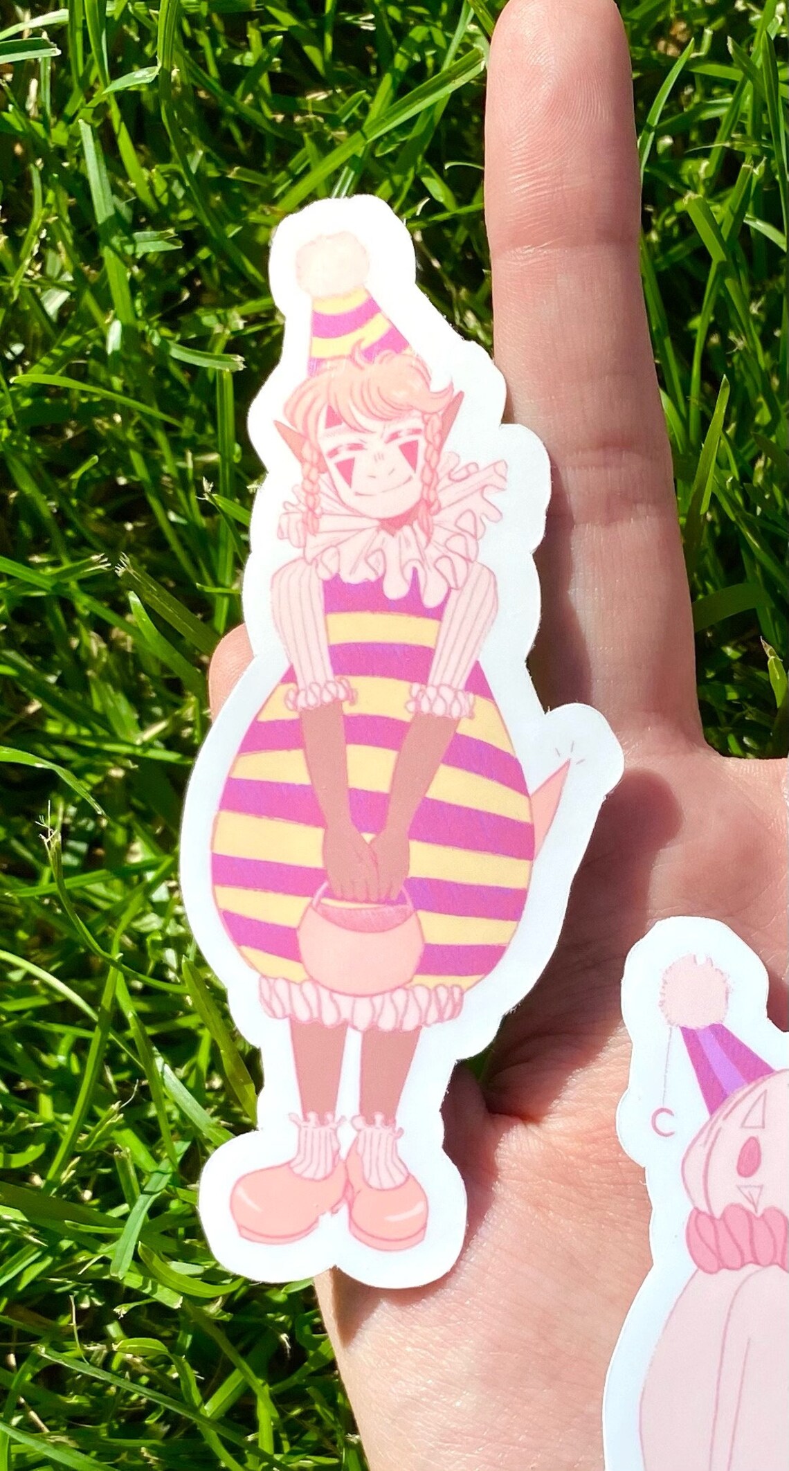 Costumed Clowns / 3in Waterproof Sticker / Weatherproof - Etsy