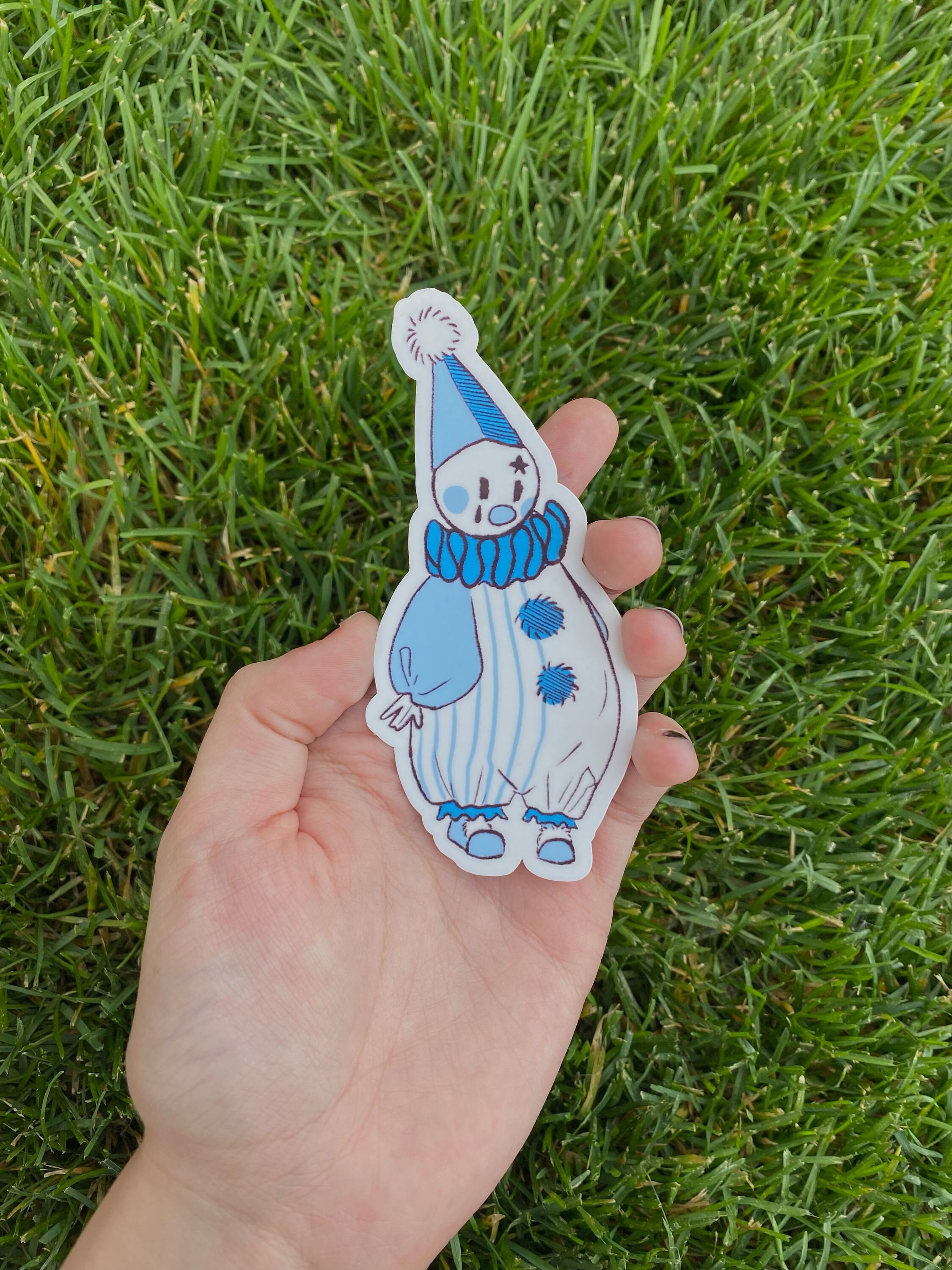 Clown Twin Stickers / Clown Sticker / Waterproof Sticker / Art Sticker ...