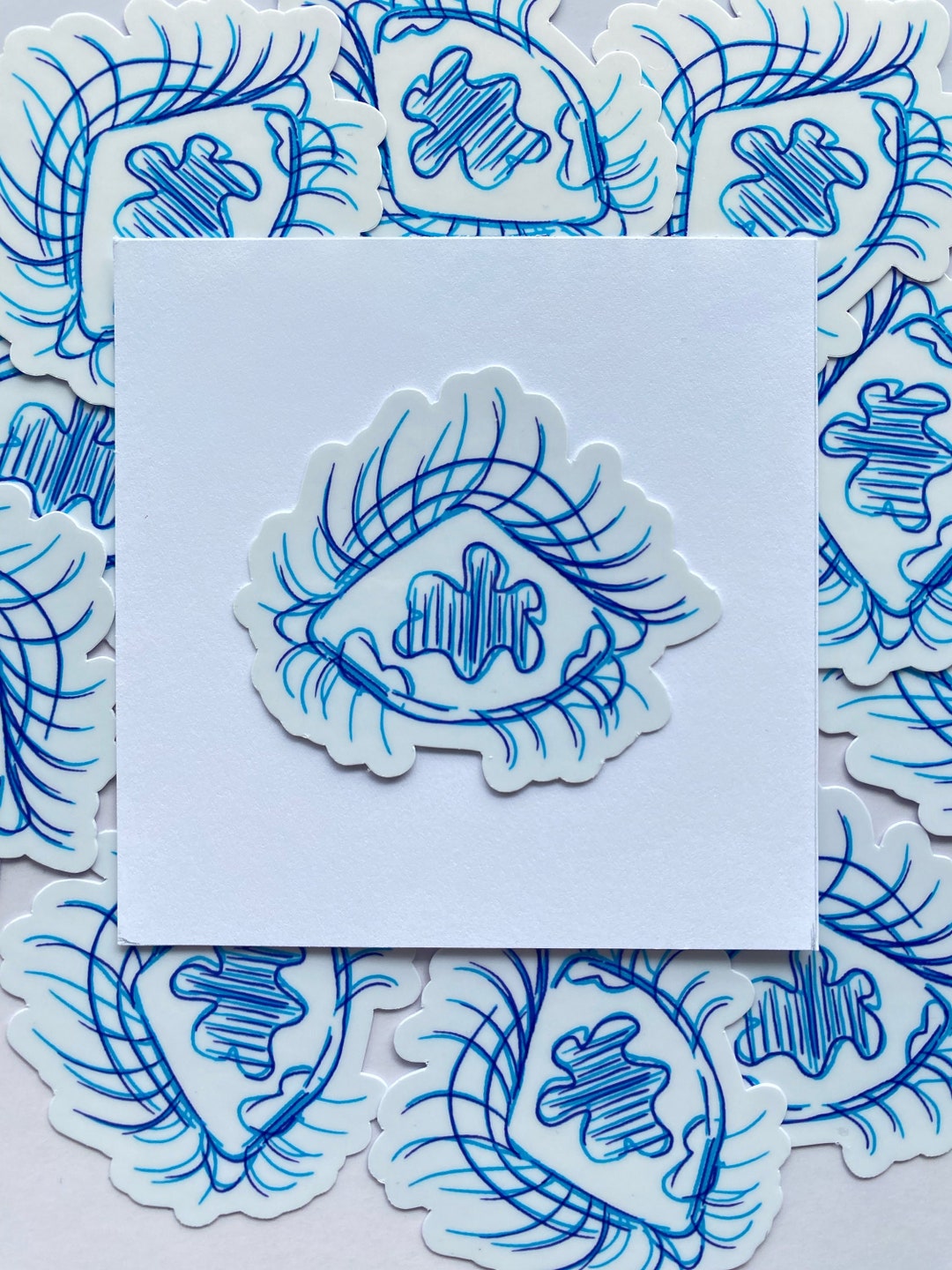 Wobbly Eye Sticker / 2in Waterproof Sticker / Weatherproof Sticker ...