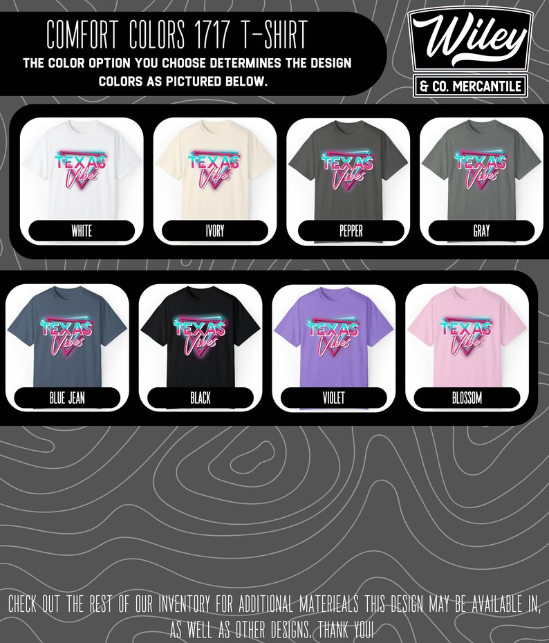 Texas Vibes Shirt, Texan Shirt, Texas Comfort Colors Shirt, Boho Style ...