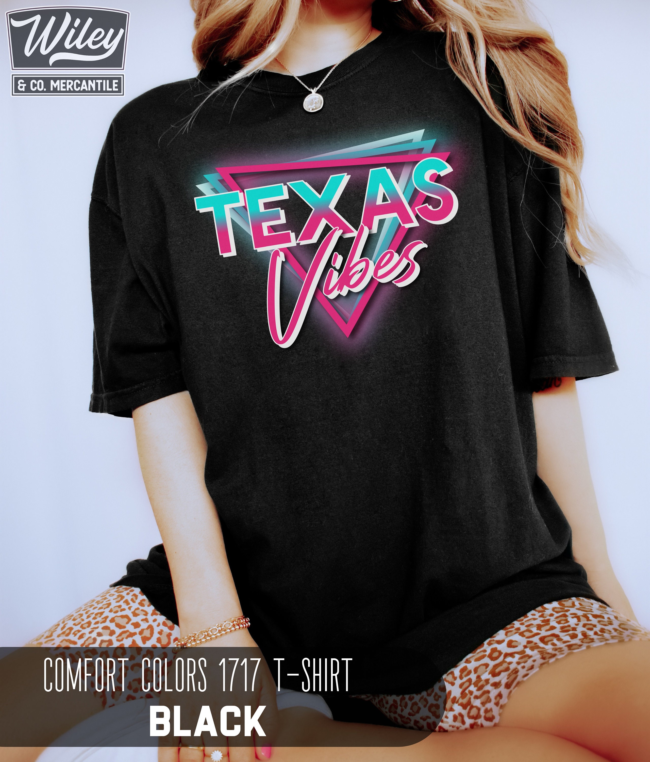 Texas Vibes Shirt, Texan Shirt, Texas Comfort Colors Shirt, Boho Style ...