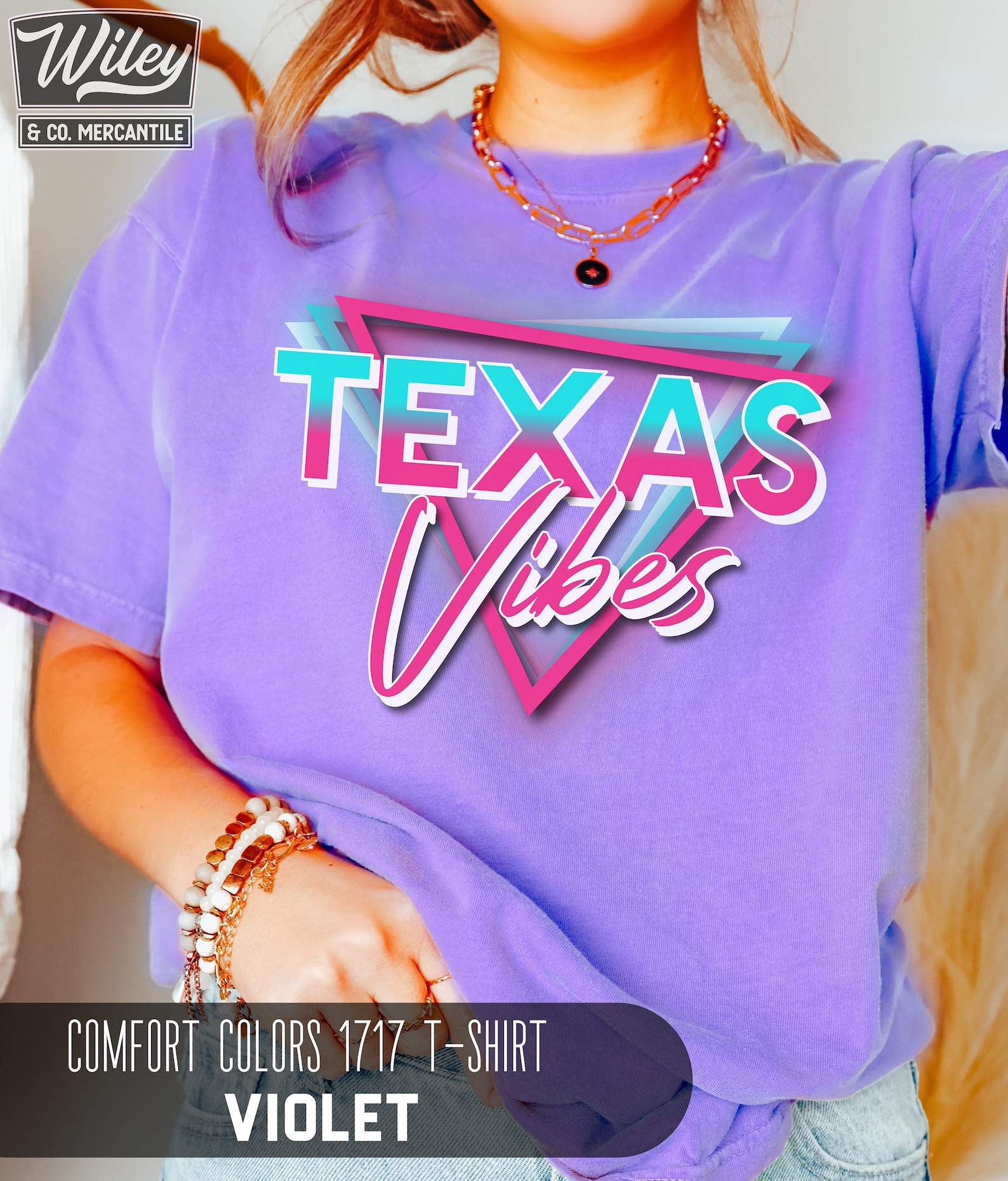 Texas Vibes Shirt, Texan Shirt, Texas Comfort Colors Shirt, Boho Style ...
