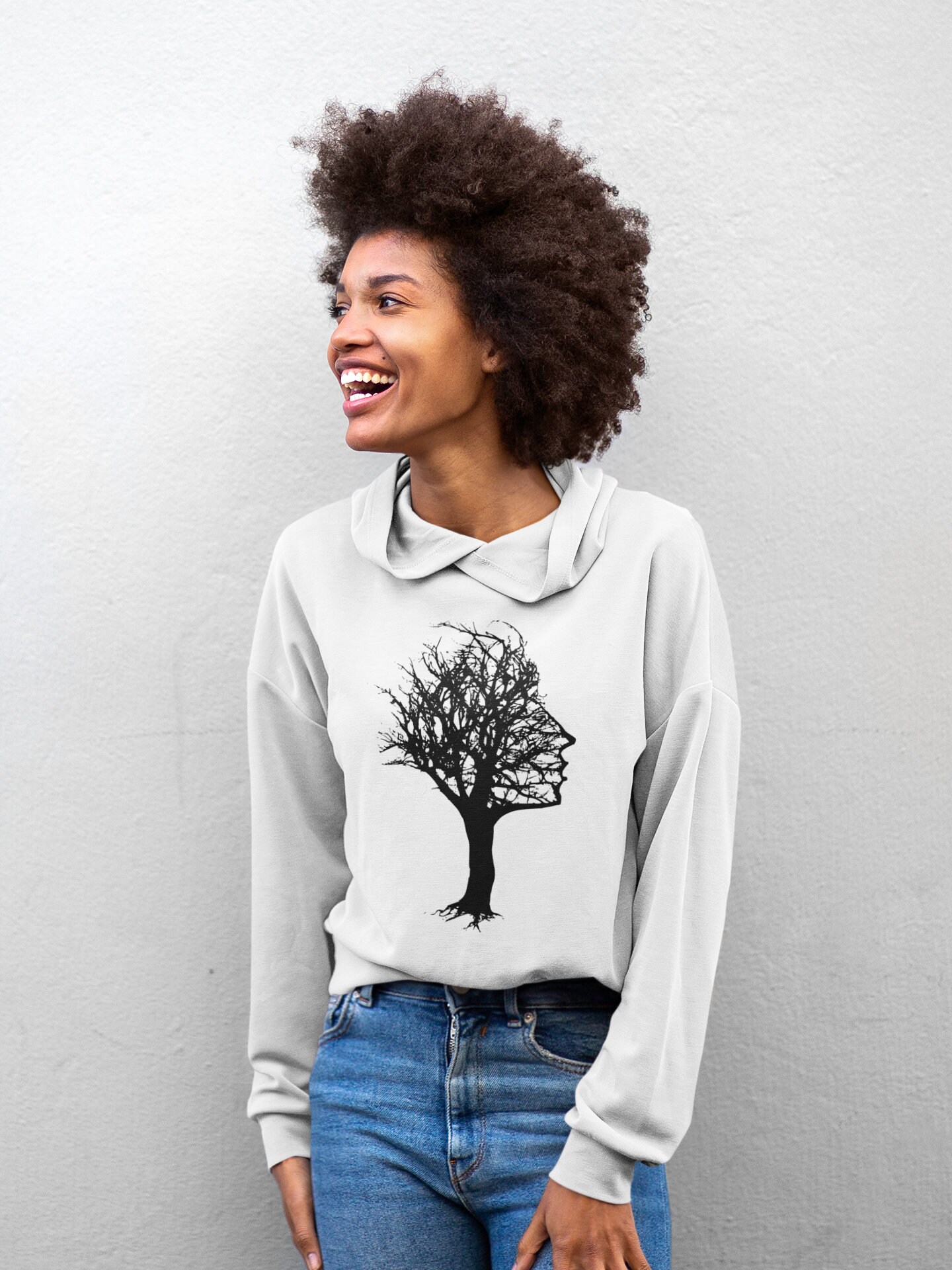 Woman Tree Face SVG, Girl Face PNG, Roots Woman Nature Svg, Woman Face ...