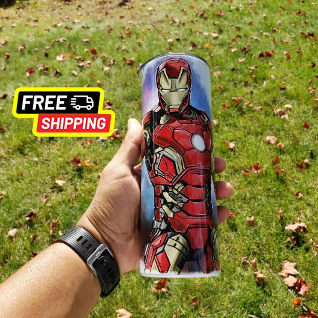Ironman Tumbler Iron Man Tumbler Personalizado Cup Cartoon Clipart ...