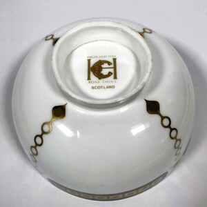 Scottish Celtic Highland Fine Bone China Scotland Bowl Pacific NW Style ...