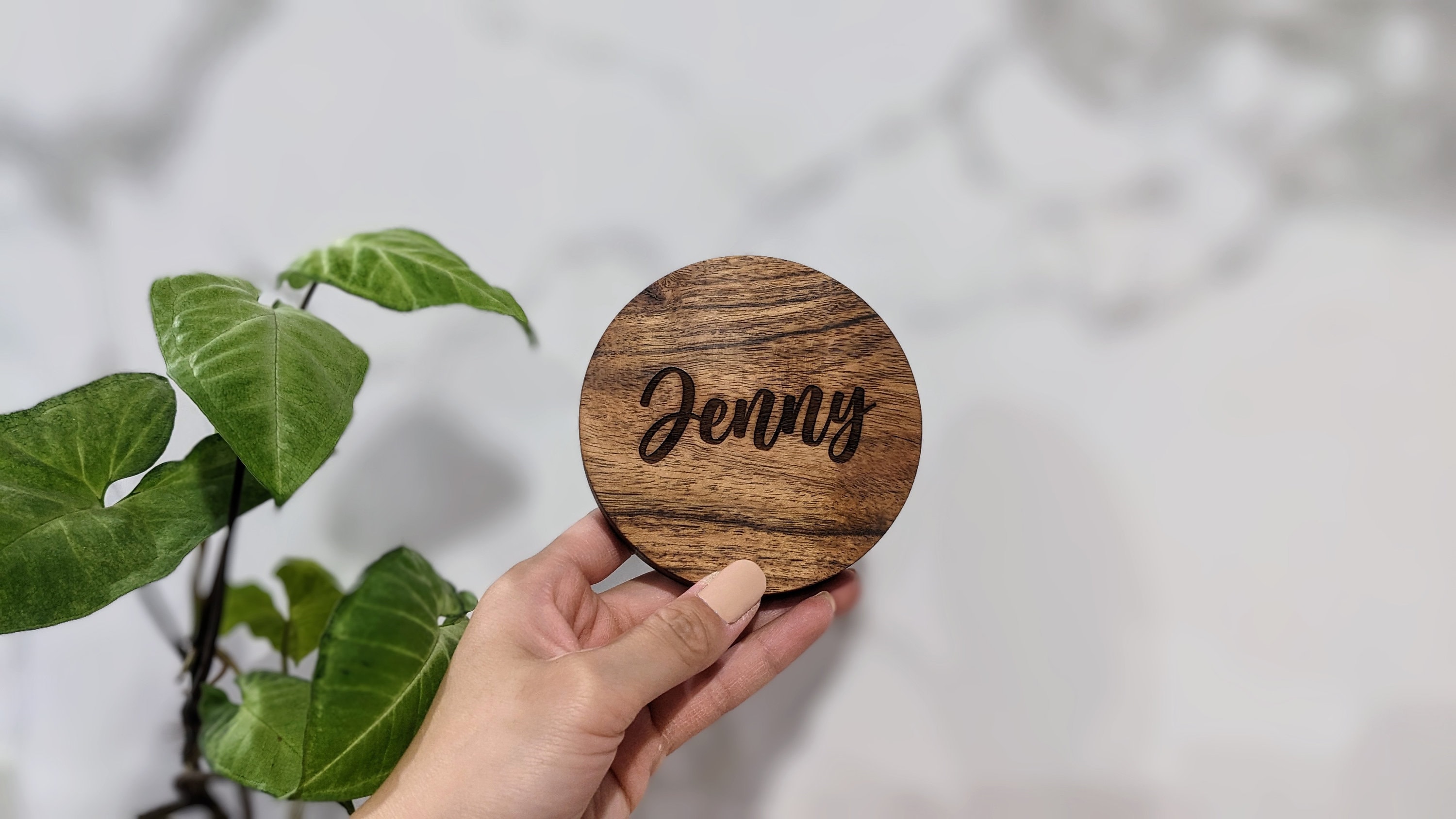 Custom Wooden Coasters Custom Coaster Hardwood Coasters Personalised ...