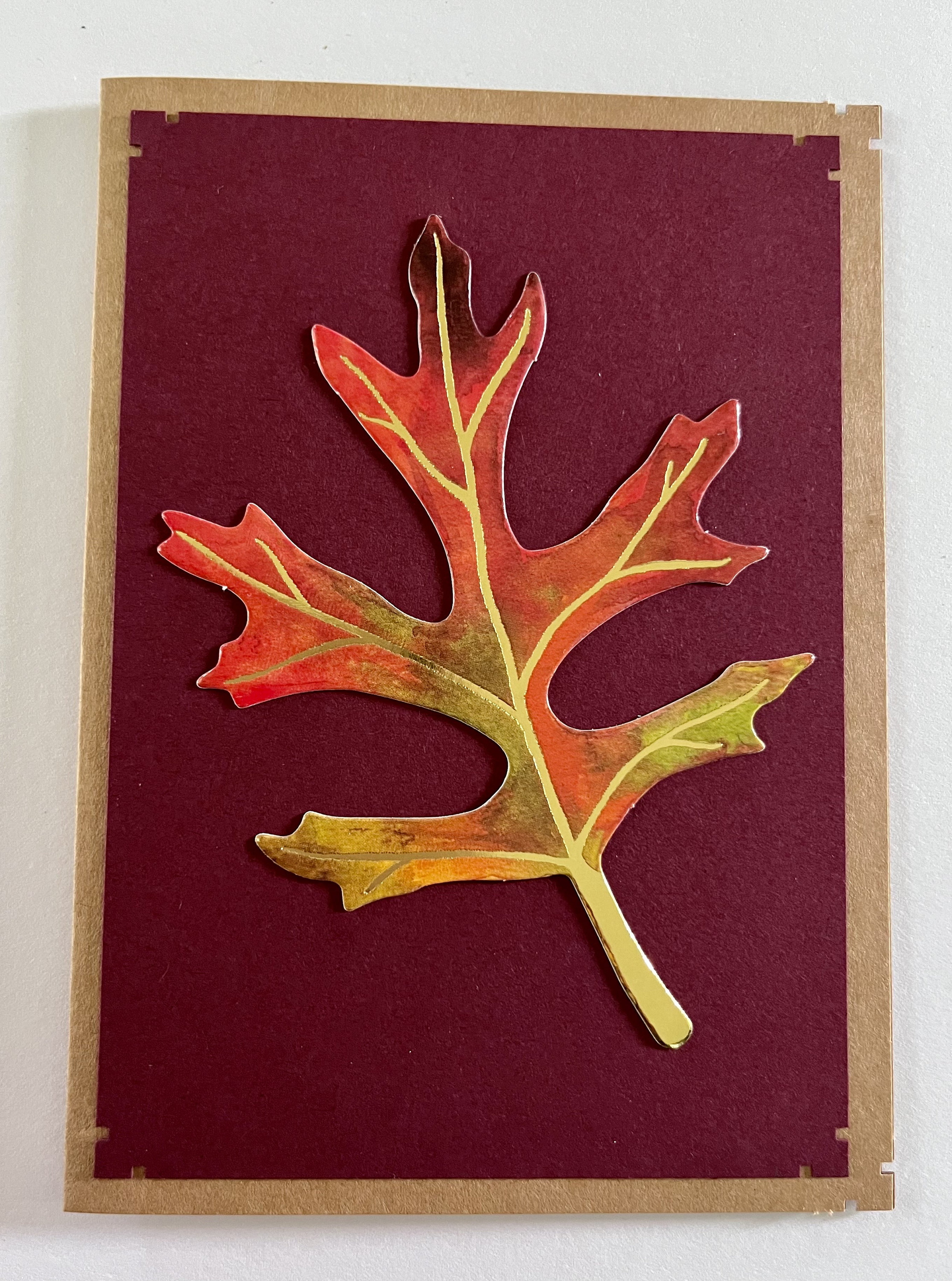 Fall Leaf Notecards - Etsy