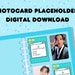 DIGITAL DOWNLOAD Photocard Placeholders desktop Ver. - Etsy