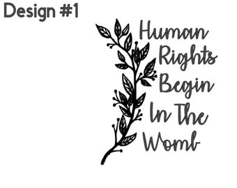 Pro Life Car Stickers - Etsy