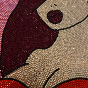 Bedazzled Jessica Rabbit Painting - Etsy