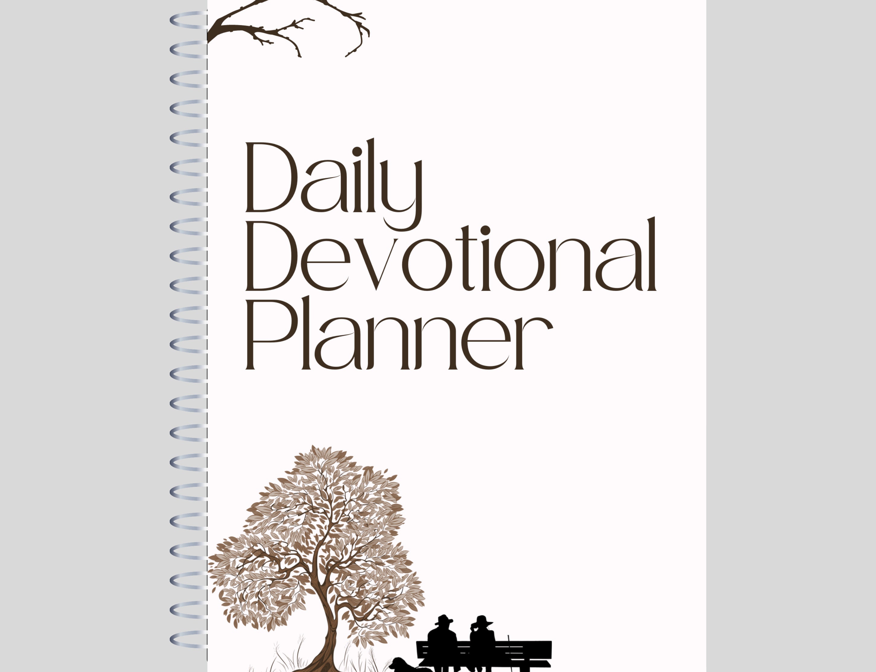 5 Pages Daily Devotional Planner, Bible Reading Plan, Devotional Book ...