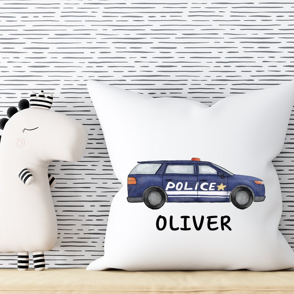 Police Car Pillow - Etsy