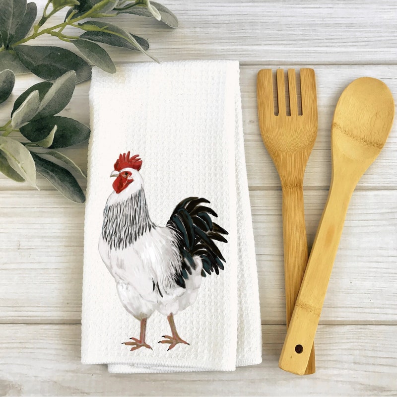 Rooster Dish Towels - Etsy