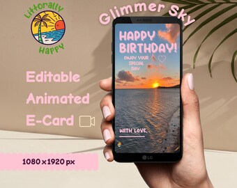 Digital Animated Birthday Card - Etsy