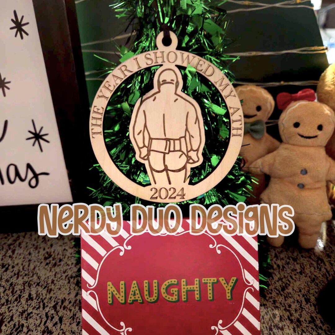 Mike Tyson the Year I Showed My ATH 2024 » Funny Christmas Ornament ...