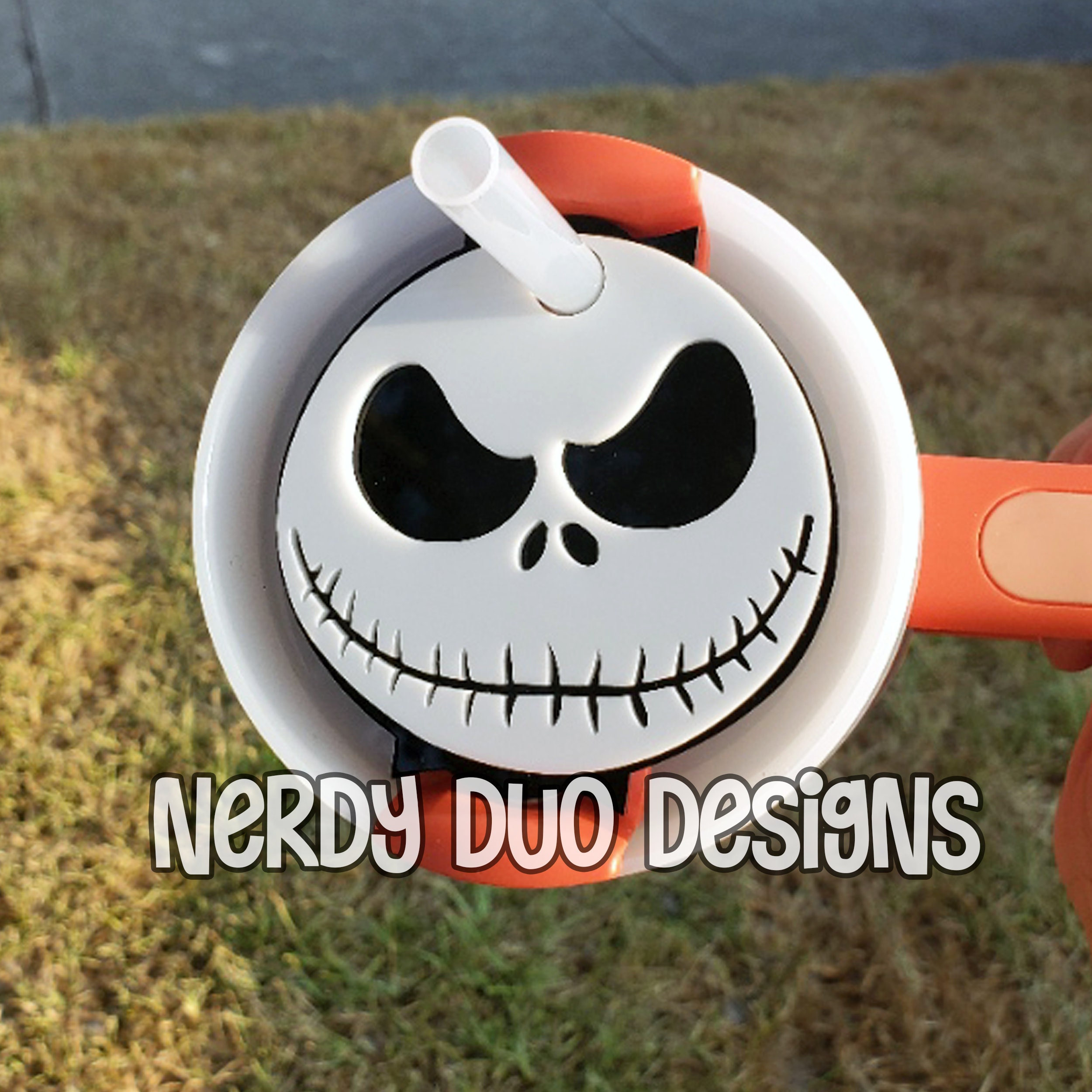 Jack Skellington Name Plate Topper quencher H2.0 Version ONLY Halloween ...