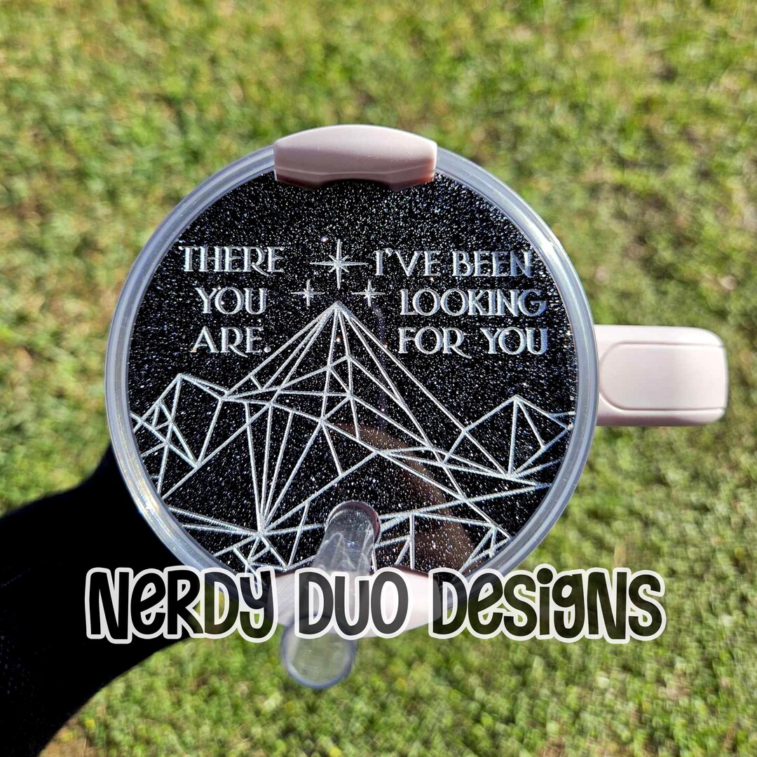 ACOTAR Stanley Tumbler Topper, Velaris Rhysand Design - Etsy