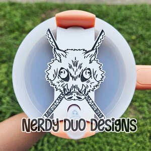 Rengoku Demon Slayer: Kimetsu No Yaiba Stanley Lid Topper » Anime ...