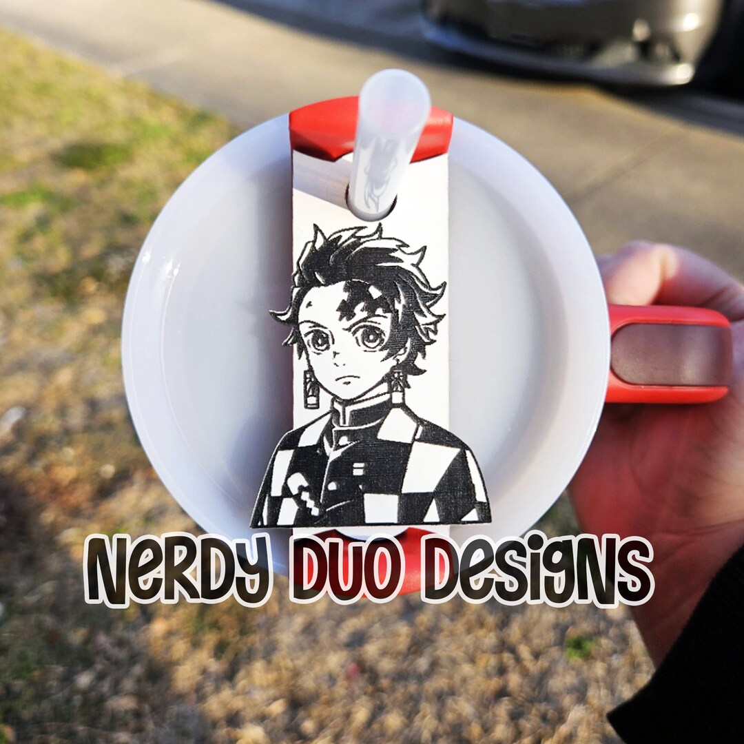 Demon Slayer Tanjiro Stanley Name Plate Topper quencher H2.0 Version ...