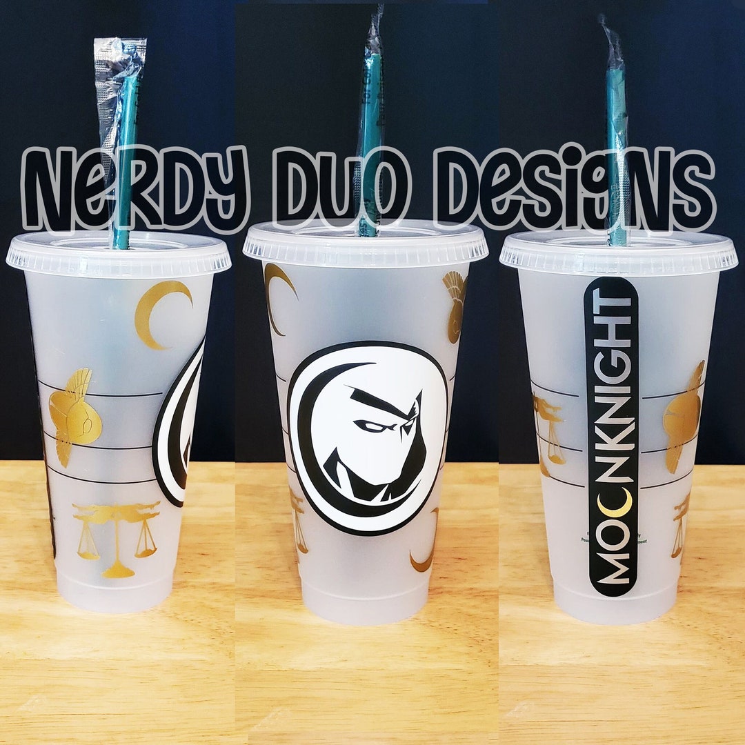 Moon Knight Marc Spector Mr. Knight Hieroglyphics Starbucks Venti Cold ...