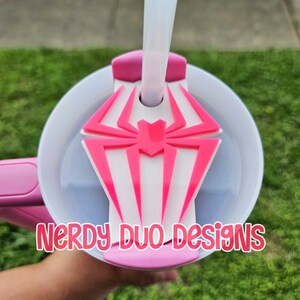 Spider Gwen Stanley Name Plate Topper [quencher H2.0 Version ...