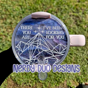 ACOTAR Stanley Tumbler Topper, Velaris Rhysand Design - Etsy