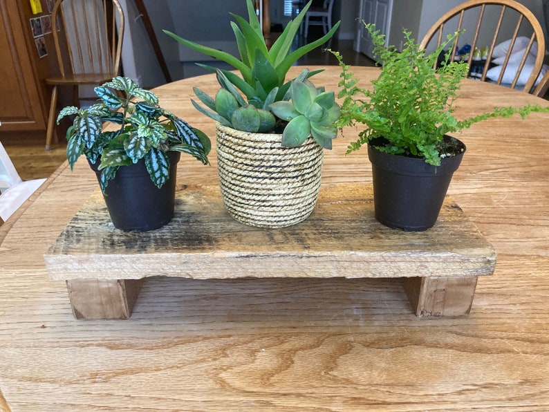 Farmhouse / Rustic Wood Stand - Etsy