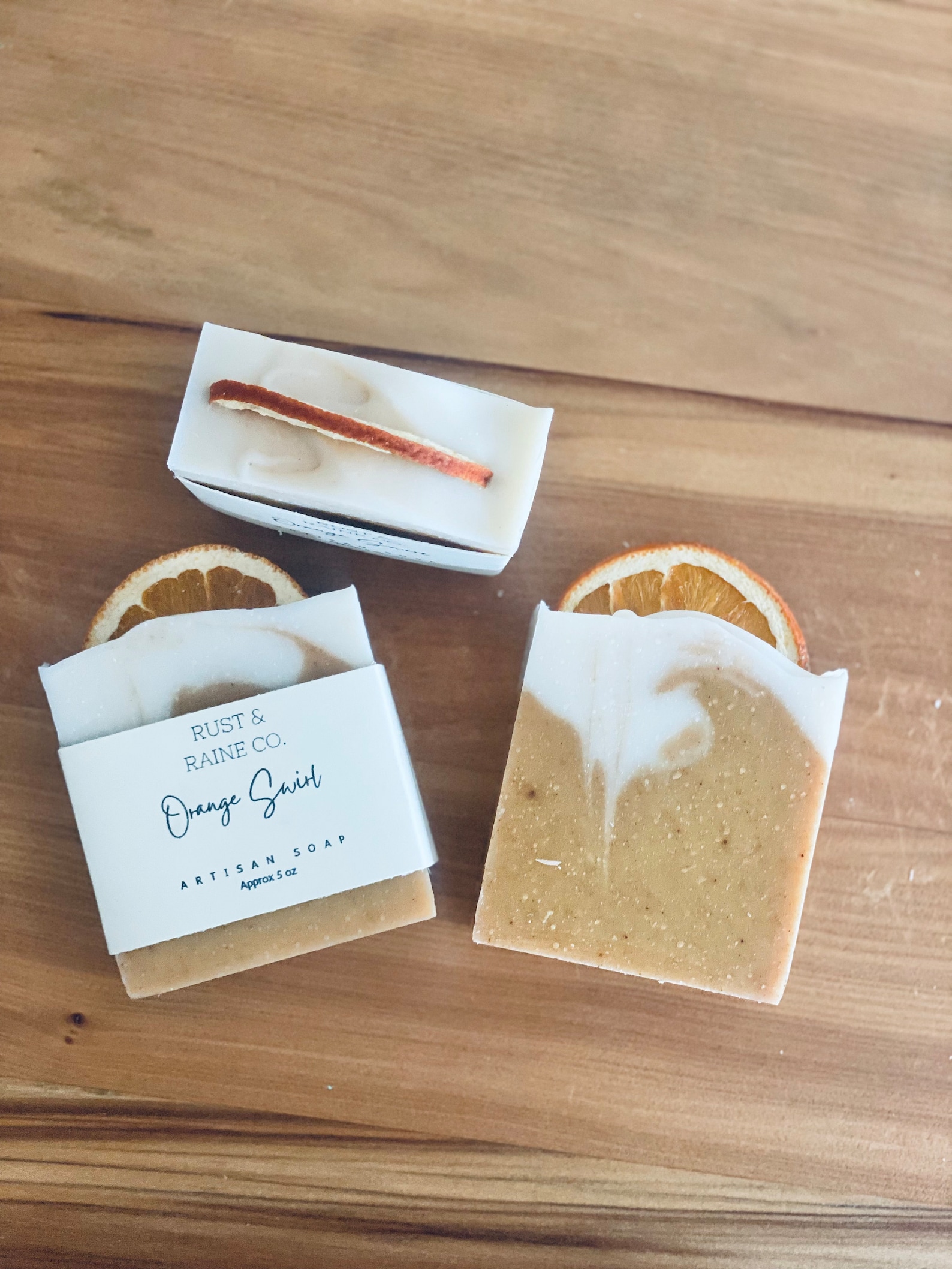 Orange Swirl Soap Bar Nourishing Natural Cold Process Body - Etsy