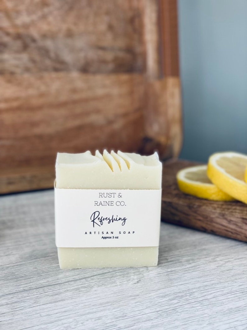 Refreshing Soap Bar Nourishing Natural Cold Process Soap - Etsy