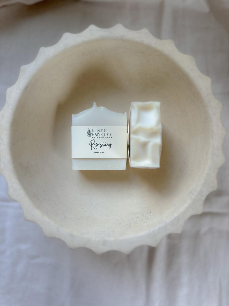 Refreshing Soap Bar, Nourishing, Natural, Cold Process Soap, Artisan ...