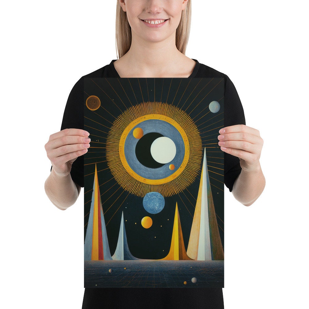 ESOTERIC SPACE MAP, Poster - Etsy