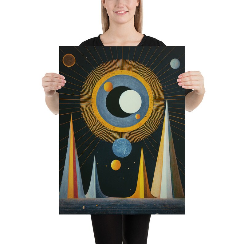 ESOTERIC SPACE MAP, Poster - Etsy