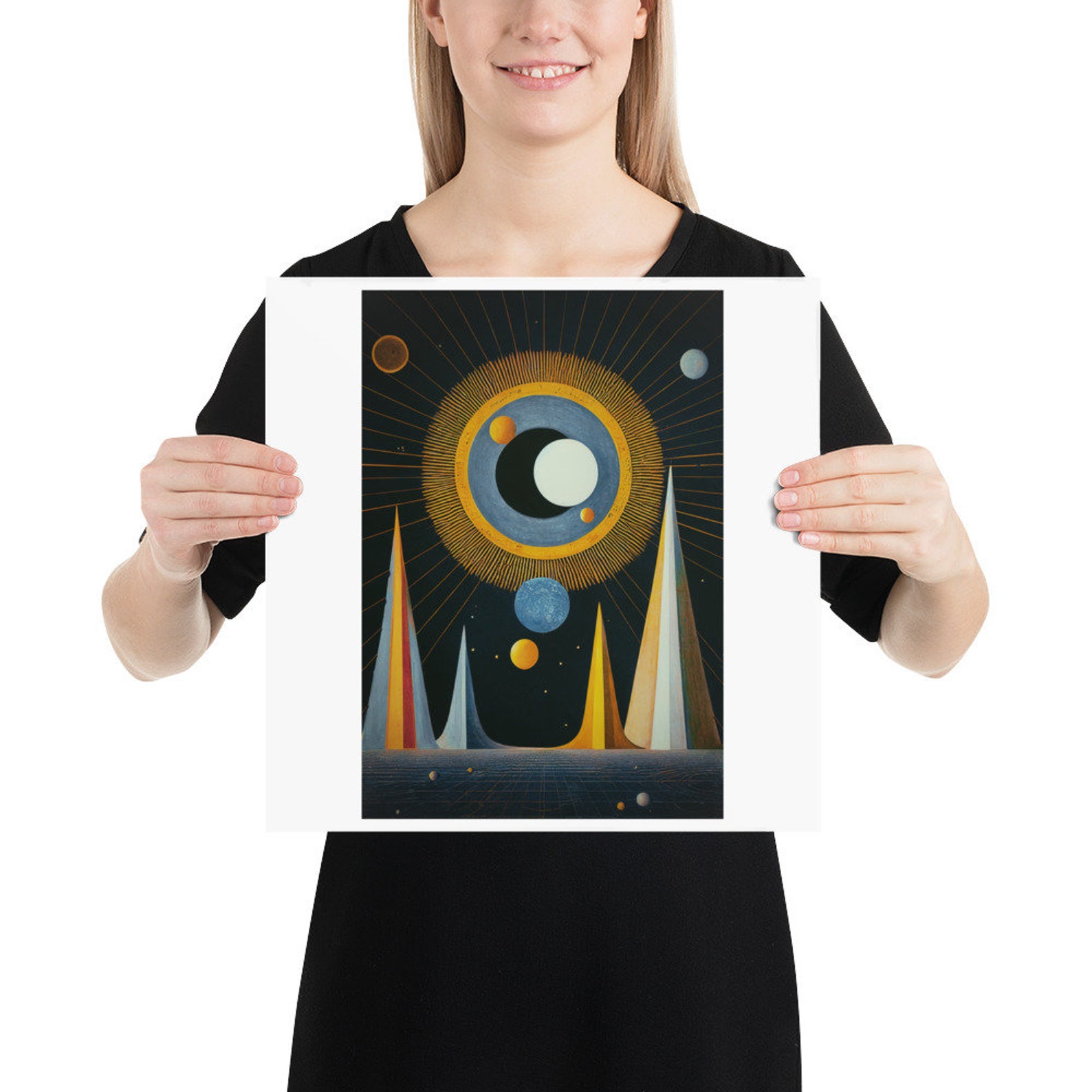 ESOTERIC SPACE MAP, Poster - Etsy