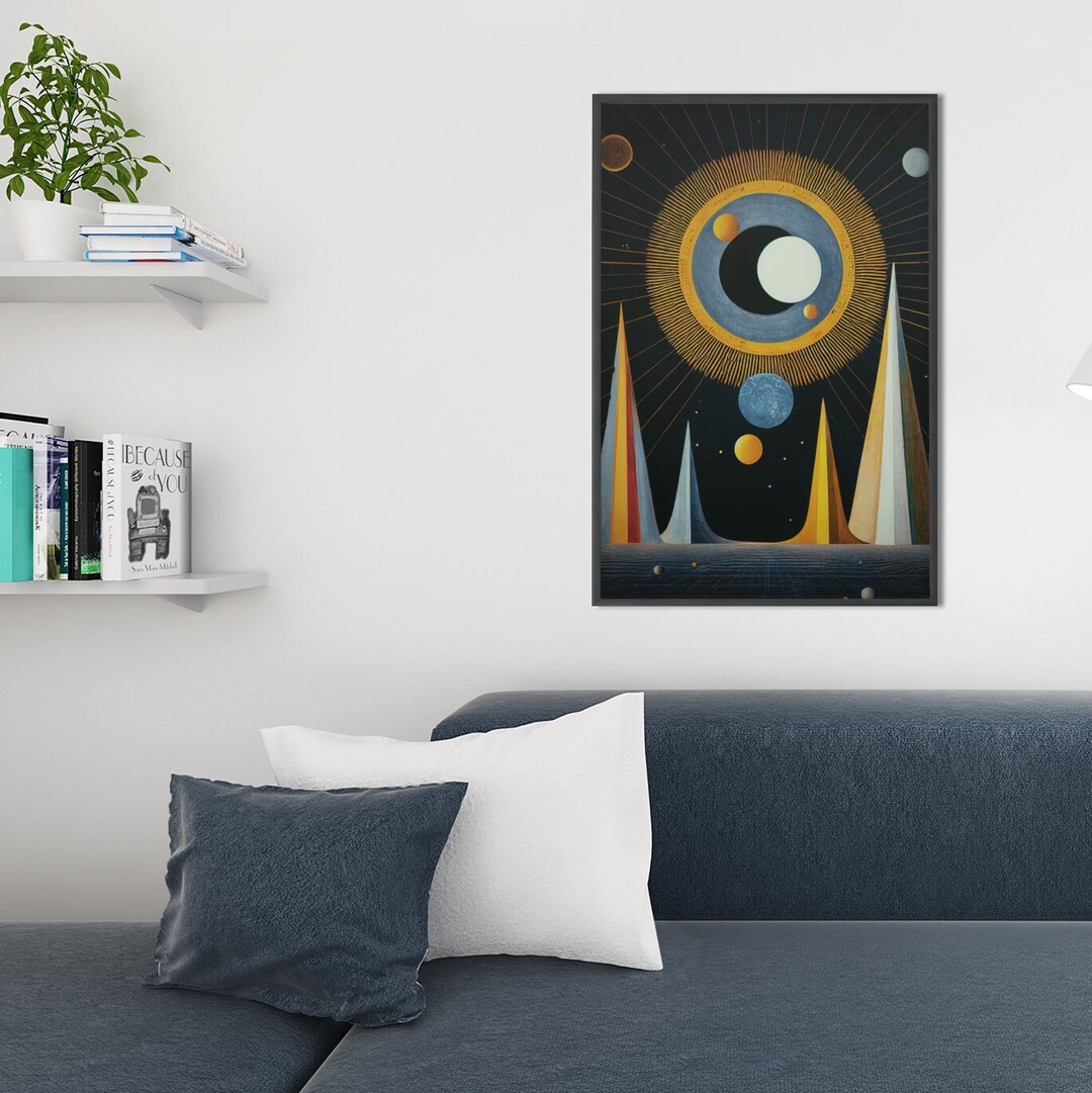 ESOTERIC SPACE MAP, Poster - Etsy