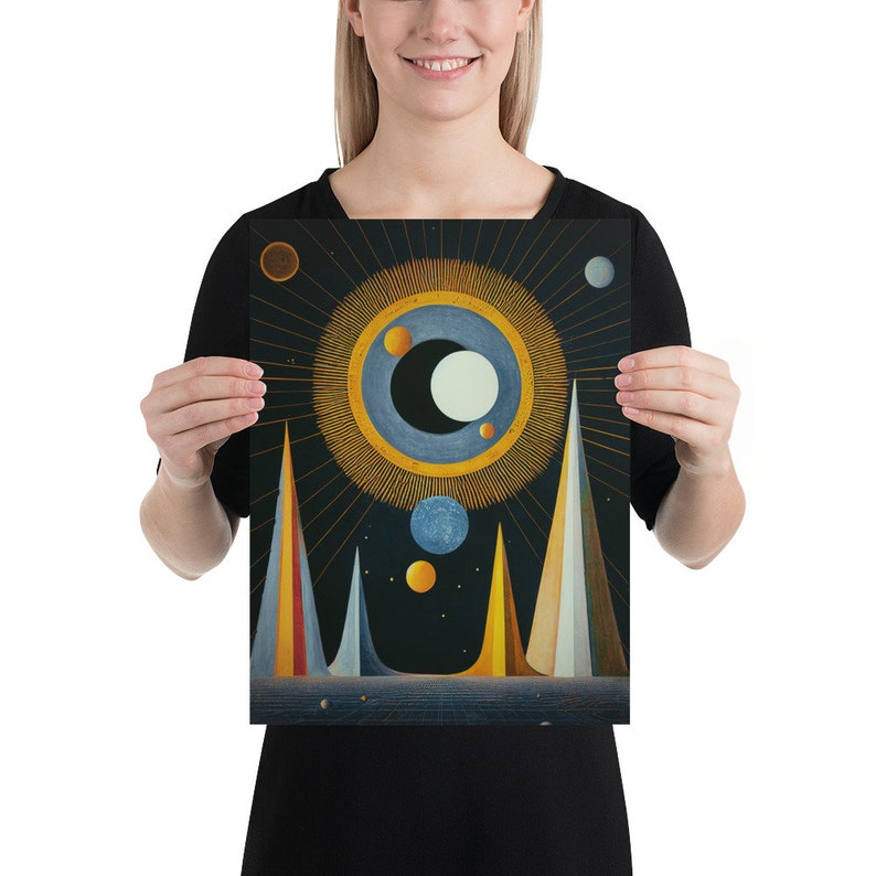 ESOTERIC SPACE MAP, Poster - Etsy