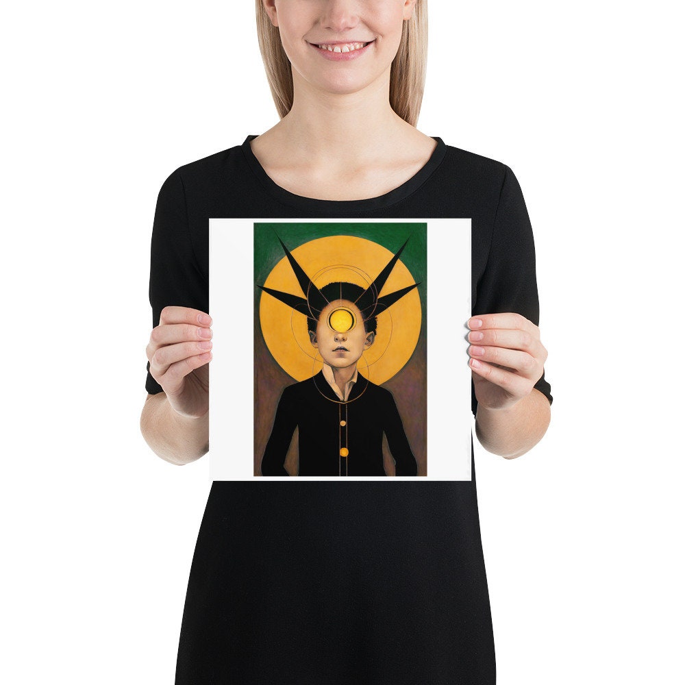 Dark Lord Child Original Art Print Poster - Etsy