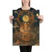 Grotesque Night Sky Art Print With Multiple Moons and Stars - Etsy