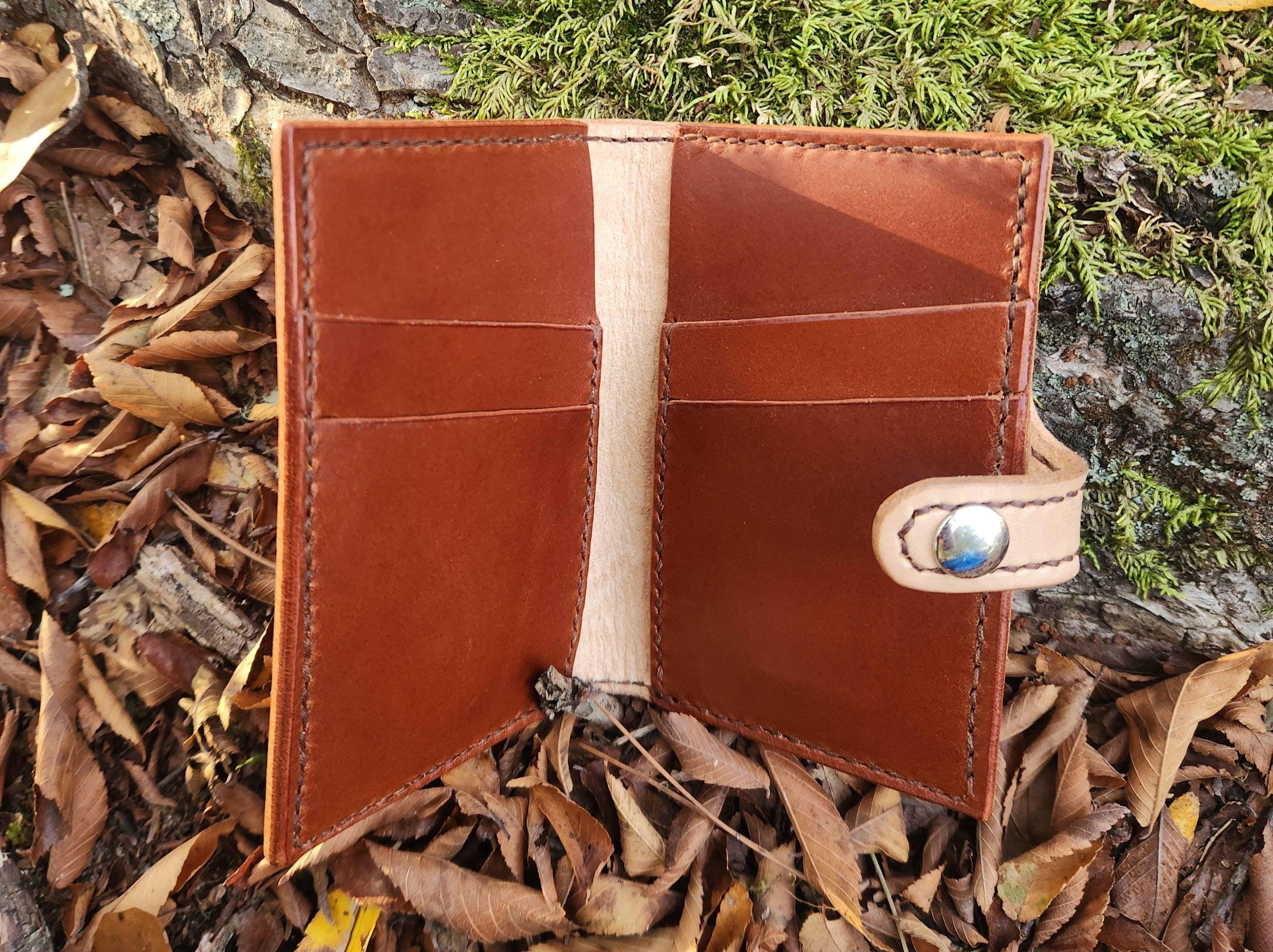 Tooled Leather Wallet - Etsy