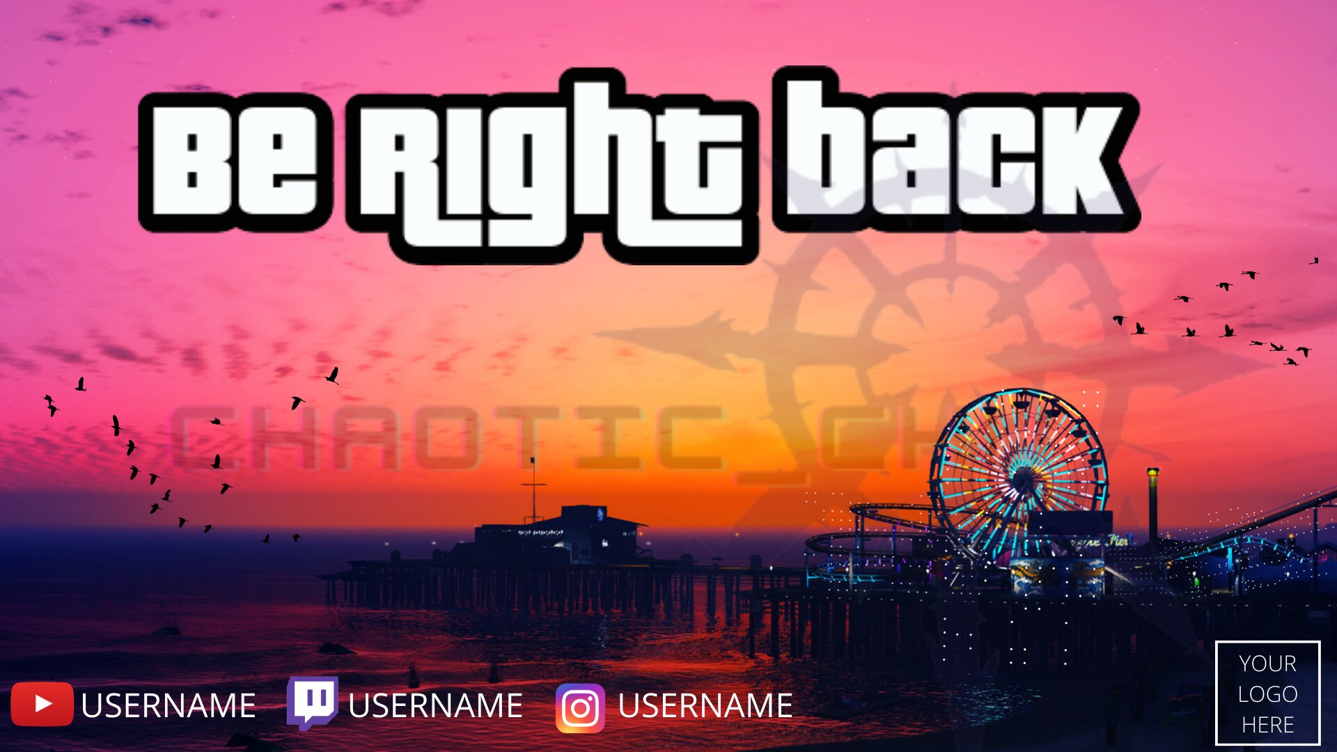 GTA Overlays 2 Static and 3 Animated Scenes Great for Any - Etsy Singapore