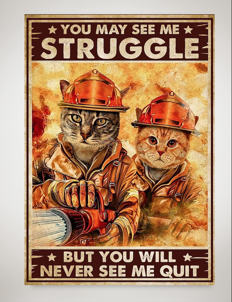 Motivational Quotes Poster. You May See Me Struggle but You Will Never ...