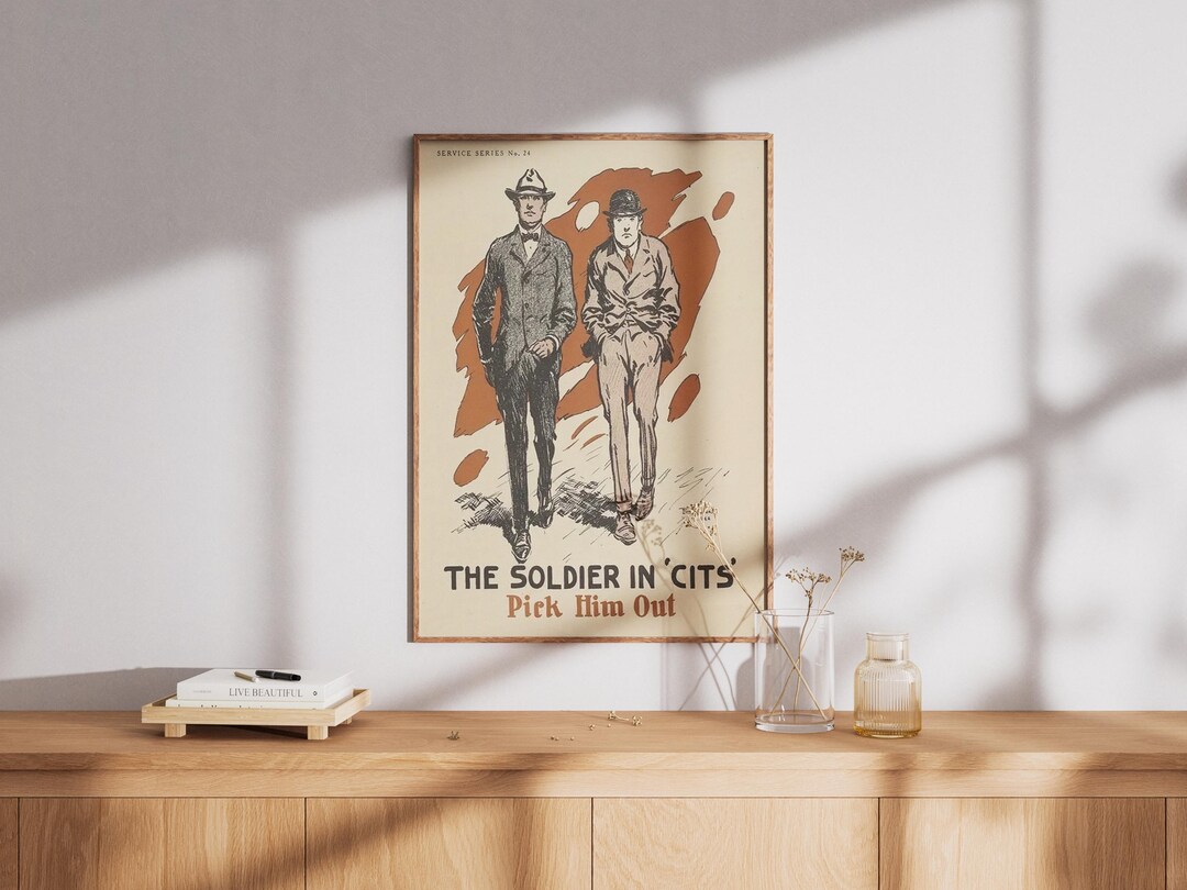 Vintage 1920s Fashion Art Poster, Retro Style Illustration, Art Deco ...