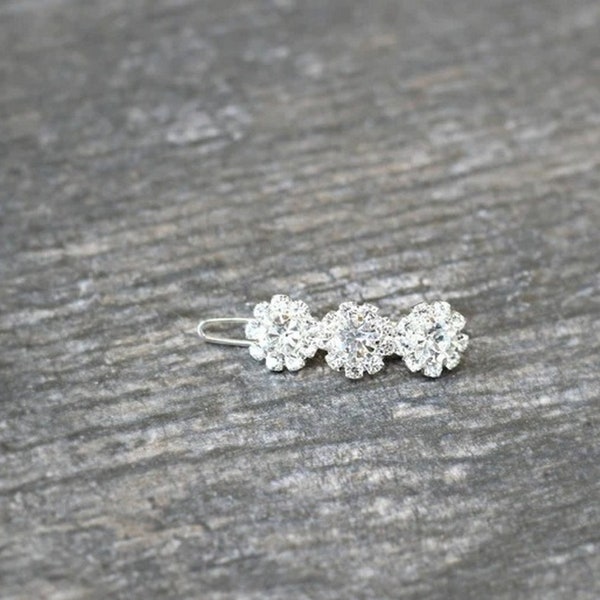 Flower Girl Barrette - Etsy
